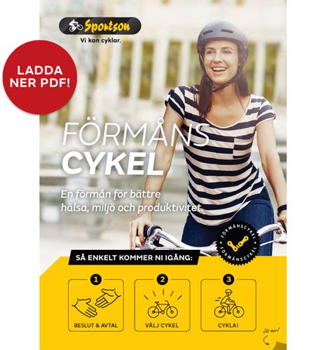 Förmånscykel - Cykel genom jobbet | Sportson - Vi kan cyklar