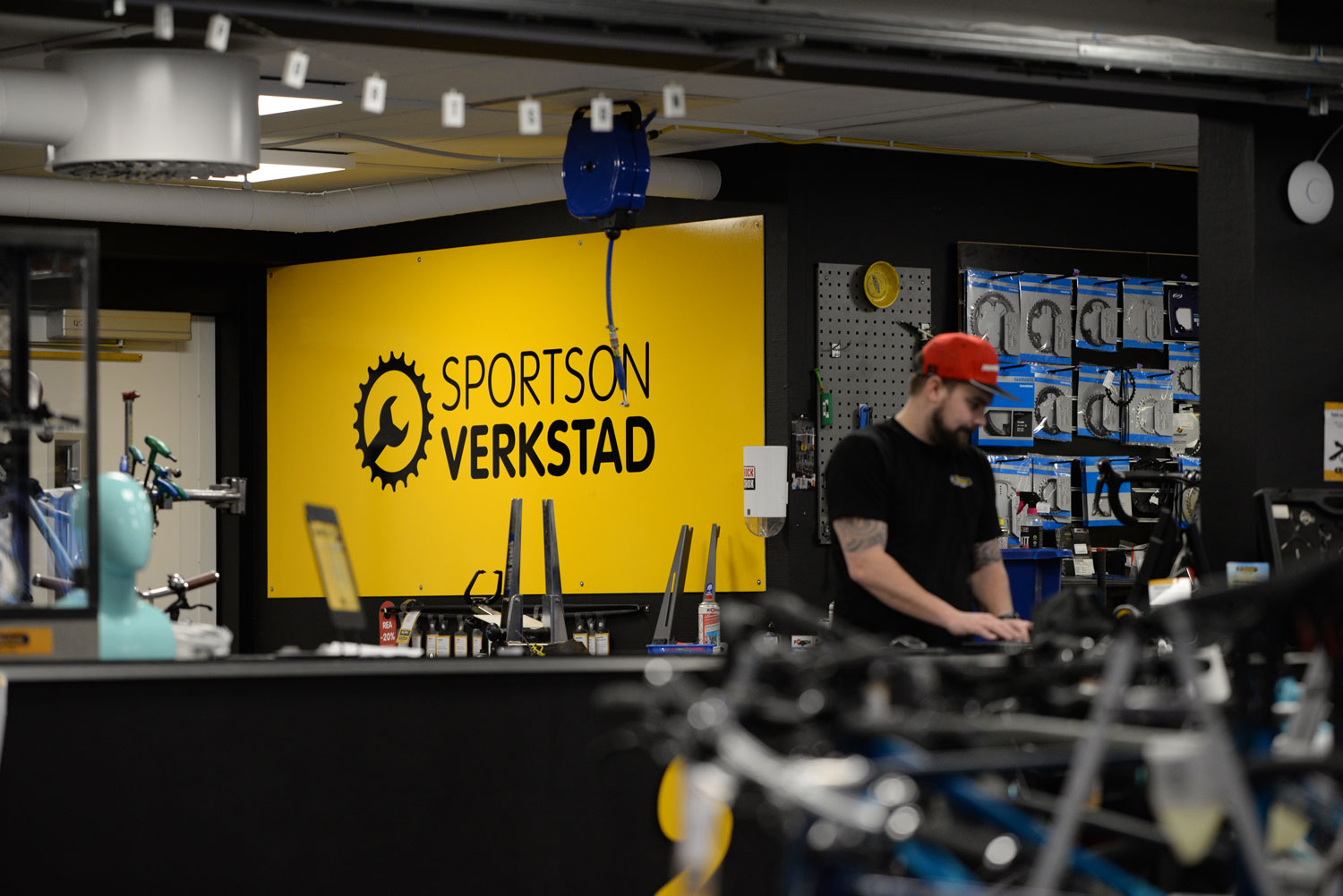 Cykelverkstad i varje Sportsonbutik | Sportson - Vi kan cyklar.